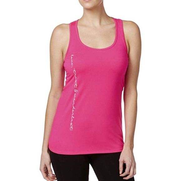 GAIAM | Tops | Gaiam Tank With Love Trust Wanderlust Graphic | Poshmark